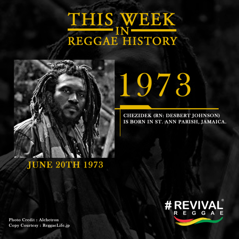 Chezidek - REVIVAL REGGAE dance party